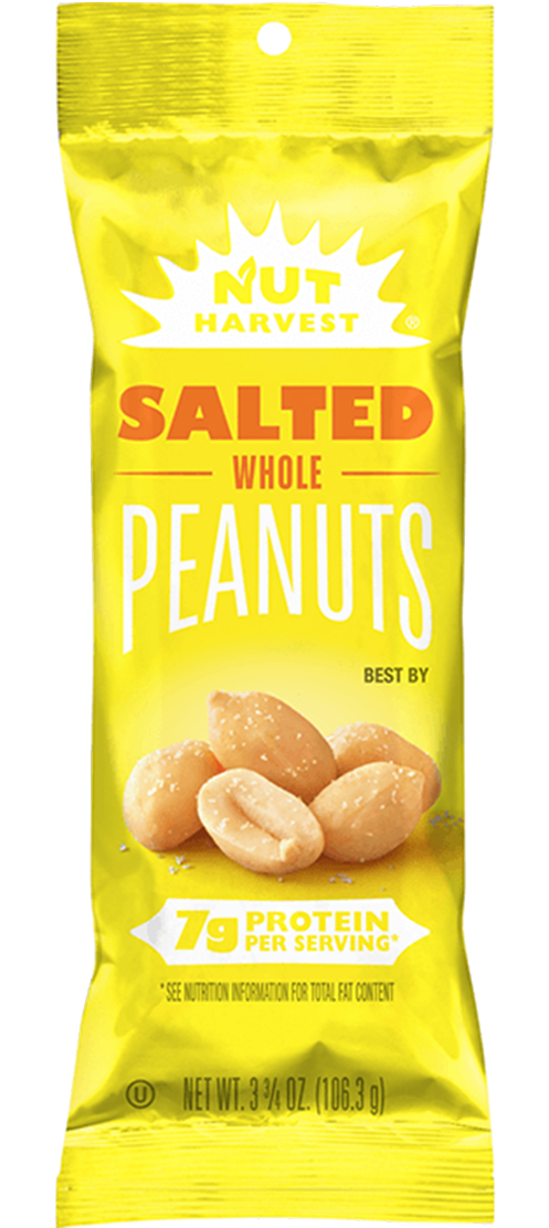 NUT HARVEST® Salted Whole Peanuts | Nut Harvest